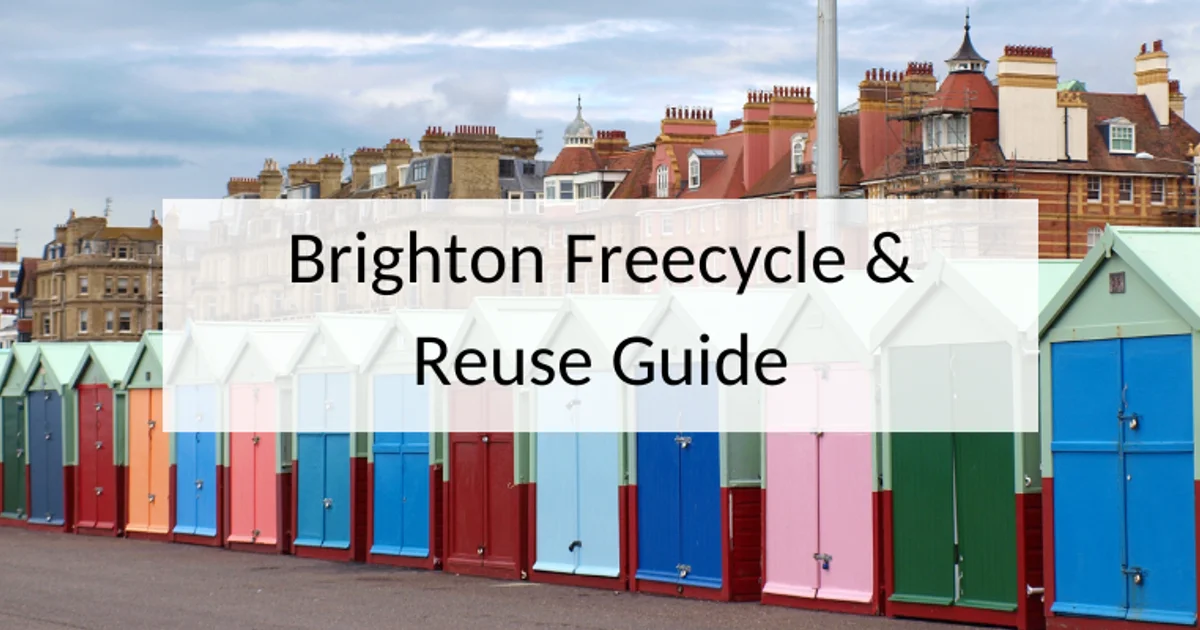 Freecycle Brighton | Lovejunk Blog